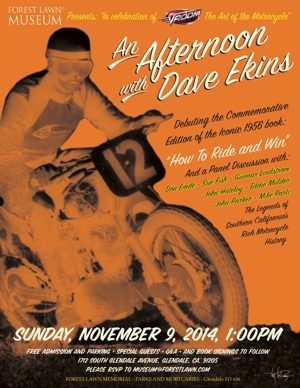 Forest Lawn Museum Presents an Afternoon with Motorcycle Hall of Famer ...